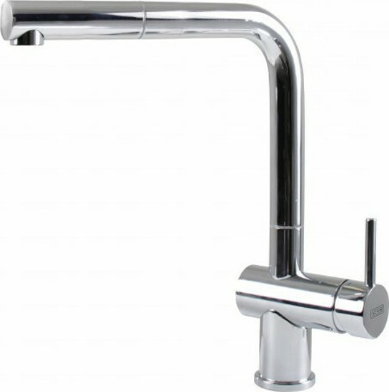 Elleci Μπαταρία Κουζίνας Stream plus cromato