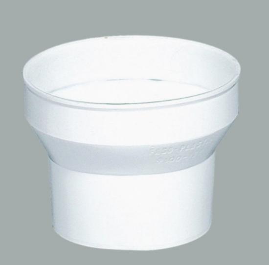 FastoPlast Συστολή Απορροφητήρα PVC-U Λευκό Φ100/125